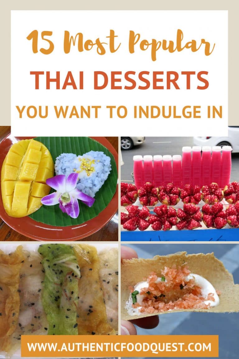 The 15 Most Delightful Popular Thai Desserts To Indulge In