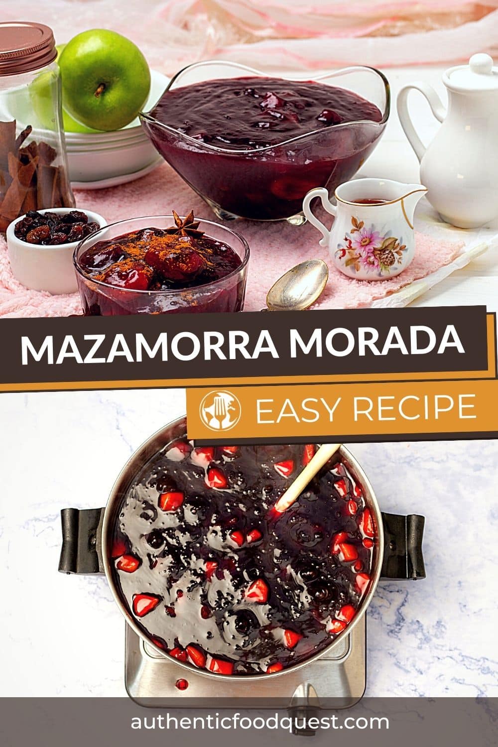 The Easy Way To Make Mazamorra Morada Peruvian Corn Pudding