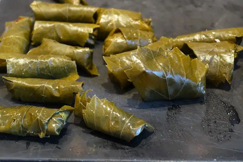Delicious Dolmadakia Recipe: Homemade Greek Stuffed Grape Leaves