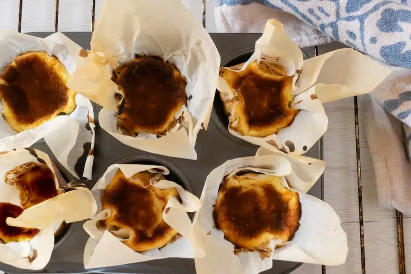 Effortless Mini Basque Cheesecake Recipe
